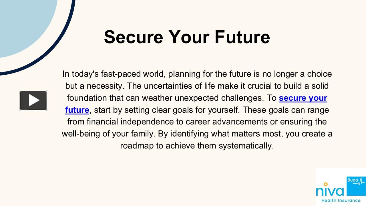 PPT – Secure Your Future PowerPoint presentation | free to download ...