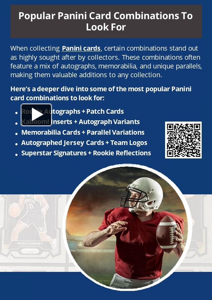 PPT – Popular Panini Card Combinations To Look For PowerPoint ...