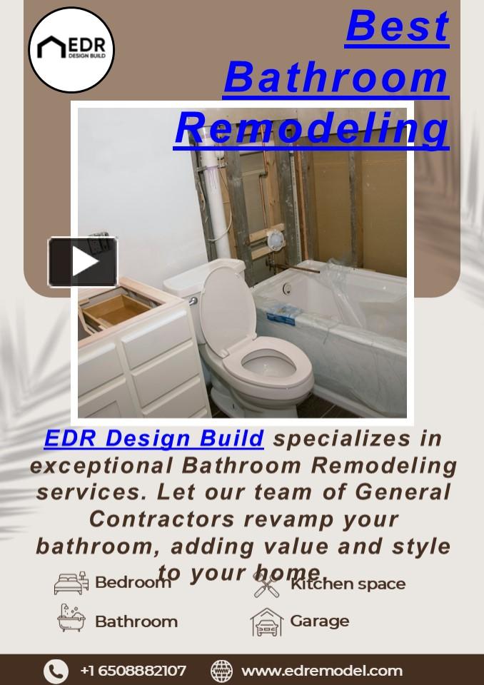 PPT – Best Bathroom Remodeling Services | EDR Design Build PowerPoint ...