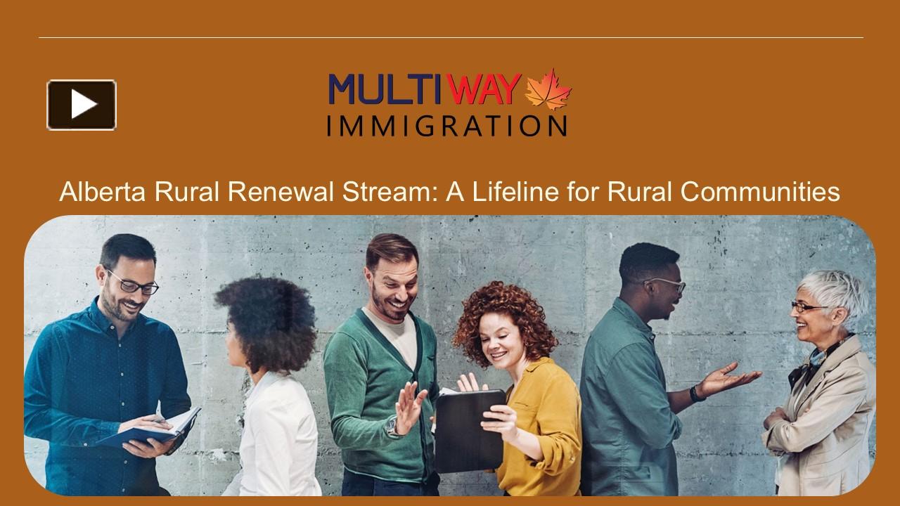 PPT – Why the Alberta Rural Renewal Stream is Essential for Rural ...