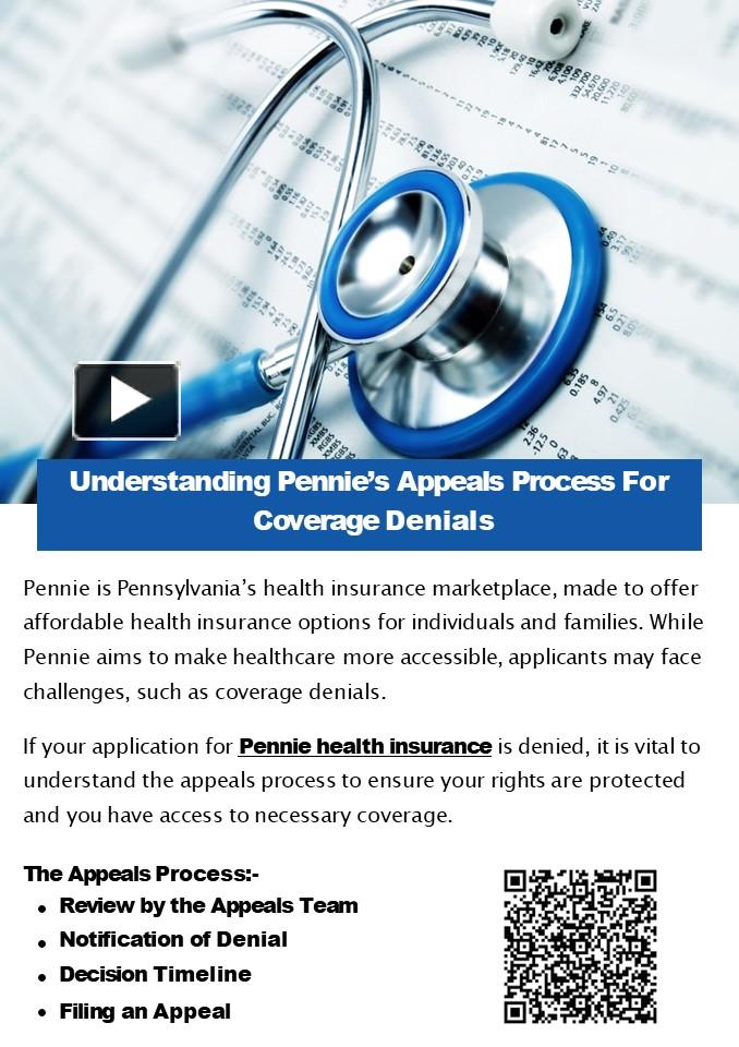 PPT – Understanding Pennie’s Appeals Process For Coverage Denials ...