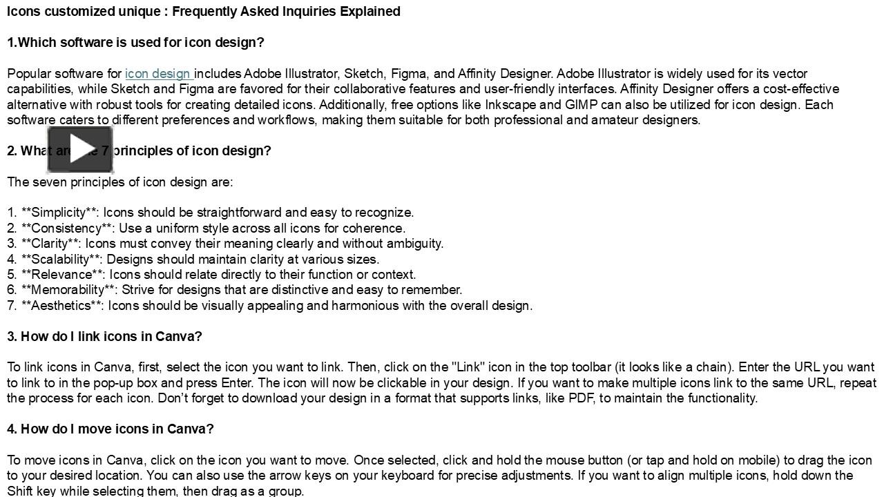 PPT – How to Choose the Perfect Custom Icons for Your Business ...