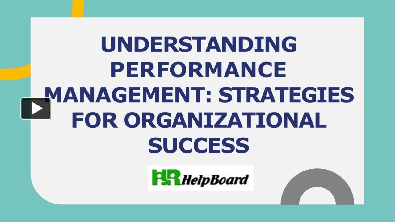 PPT – what is Performance Management , Performance Management ...