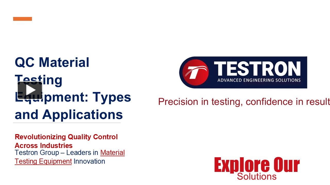 QC Material Testing Equipment: Types and Applications Explained (1 ...