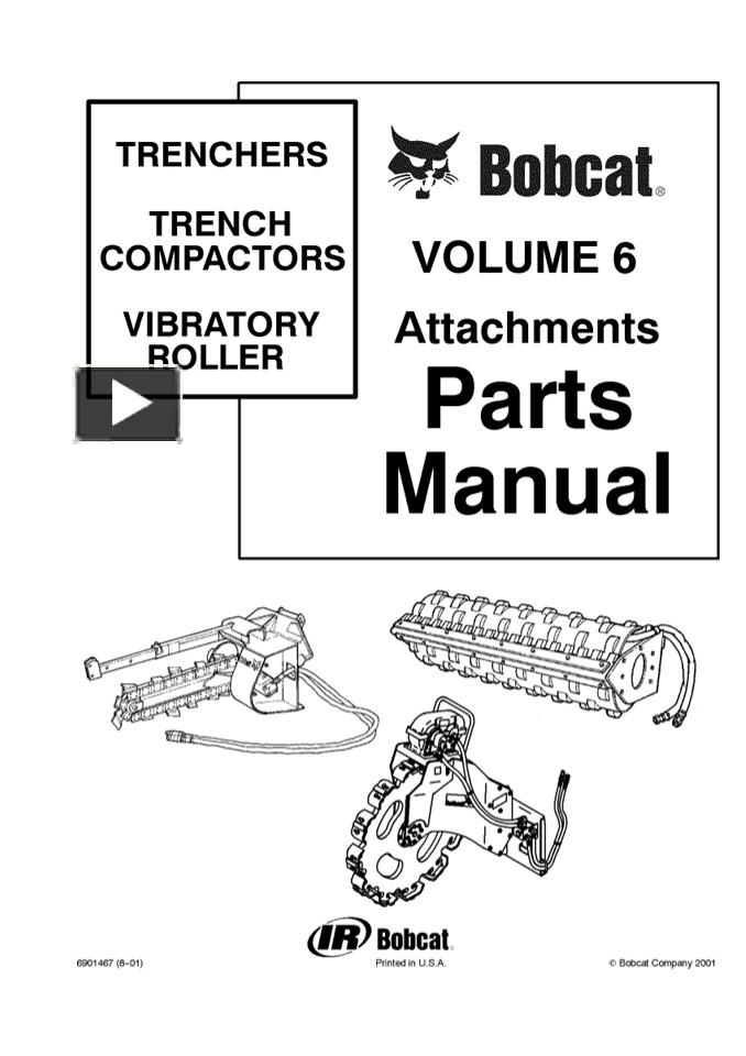PPT – Bobcat Trenchers, Trench Compactors, Vibratory Roller Attachments ...