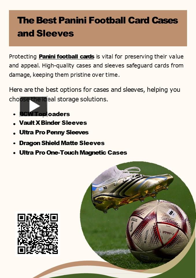 PPT – The Best Panini Football Card Cases and Sleeves (1) PowerPoint ...