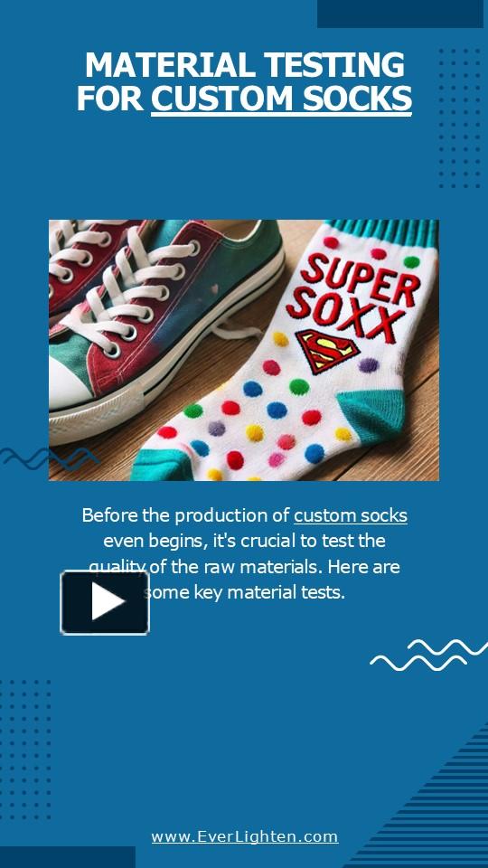 PPT – Material Testing for Custom Socks PowerPoint presentation | free ...