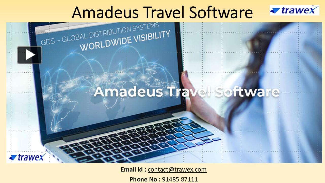 Amadeus Travel Software presentation | free to download