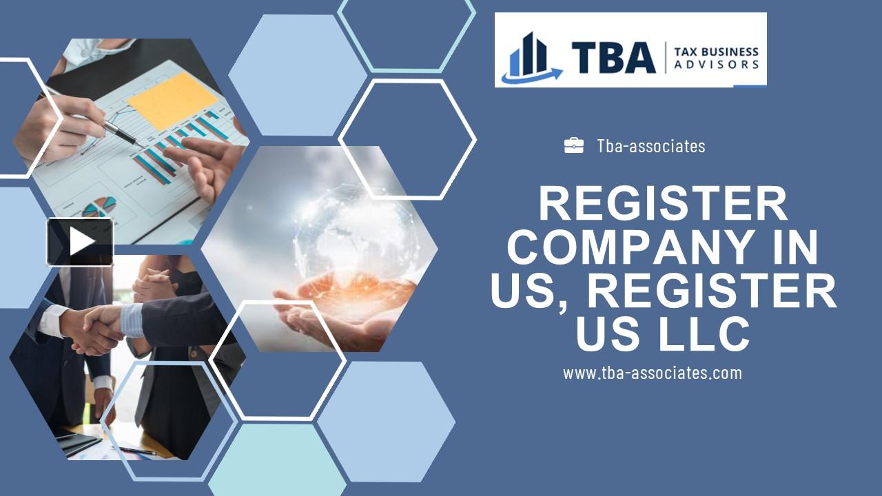 Register company in US presentation | free to download