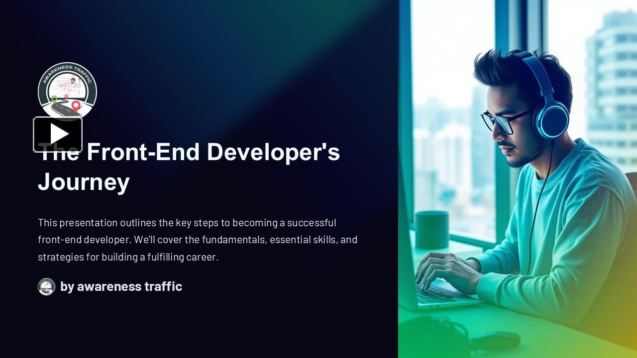 PPT – The Front-End Developer's Journey PowerPoint presentation | free ...