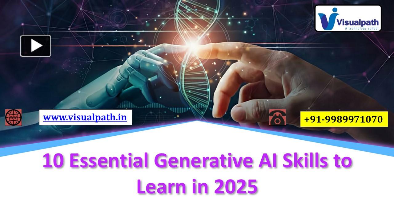 Gen AI Training in Hyderabad | Generative AI Training Course ...