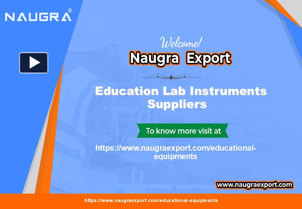 PPT – Education Lab Instruments Suppliers PowerPoint presentation ...