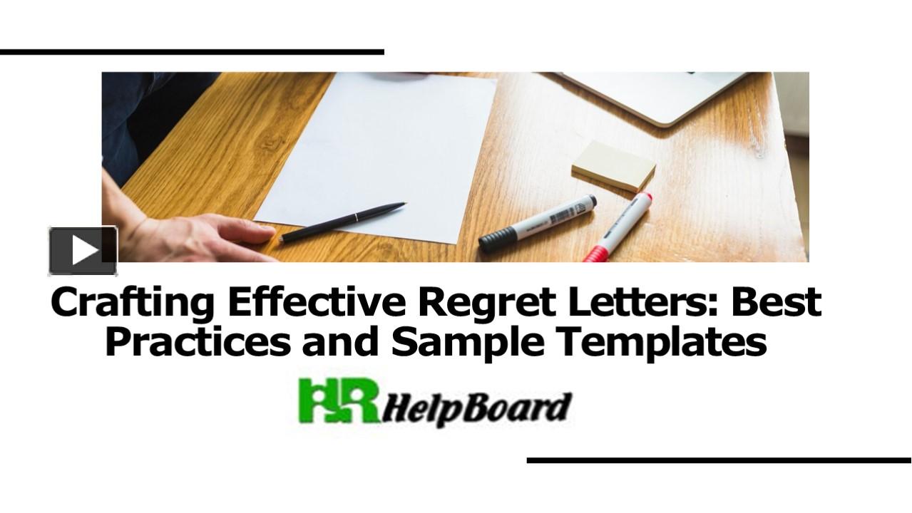 PPT – How to write regret letter to customer PowerPoint presentation ...