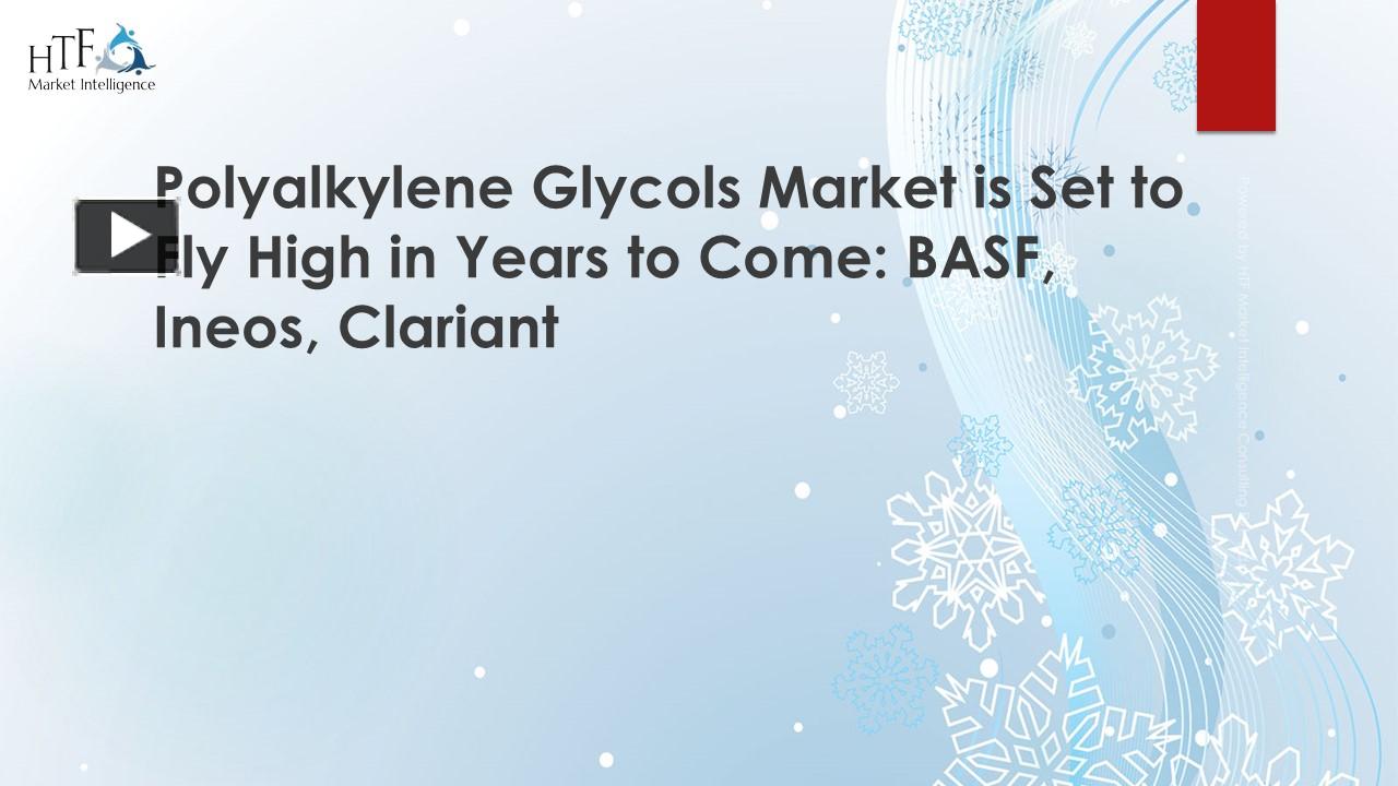 PPT – Polyalkylene Glycols PowerPoint presentation | free to download ...