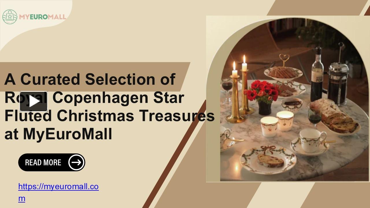 PPT – A Curated Collection of Royal Copenhagen Star-Fluted Christmas ...