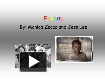 Poverty presentation | free to view