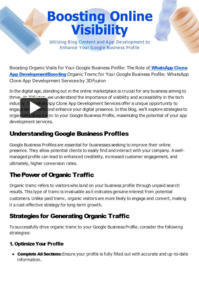 PPT – Why Choose 3DFuzion for WhatsApp Clone App Development ...