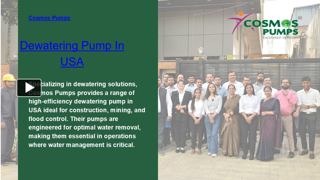 PPT – Dewatering Pumps in USA PowerPoint presentation | free to ...