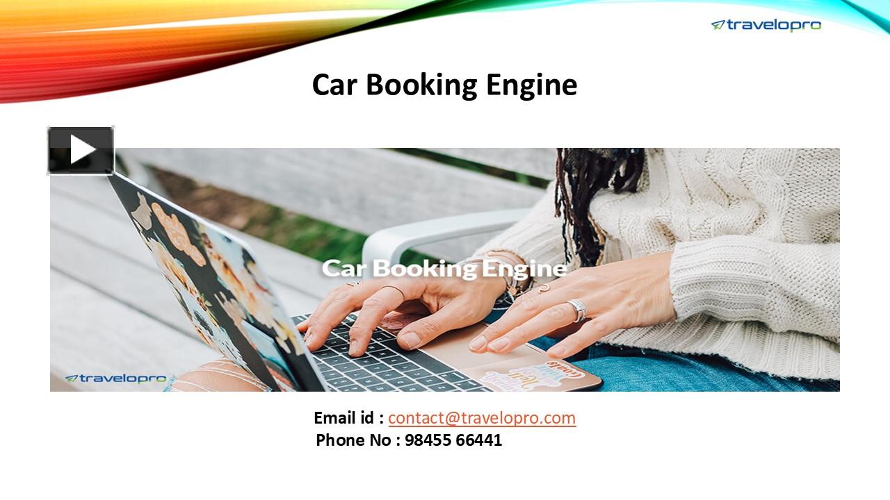 PPT – Car Booking Engine PowerPoint presentation | free to download ...