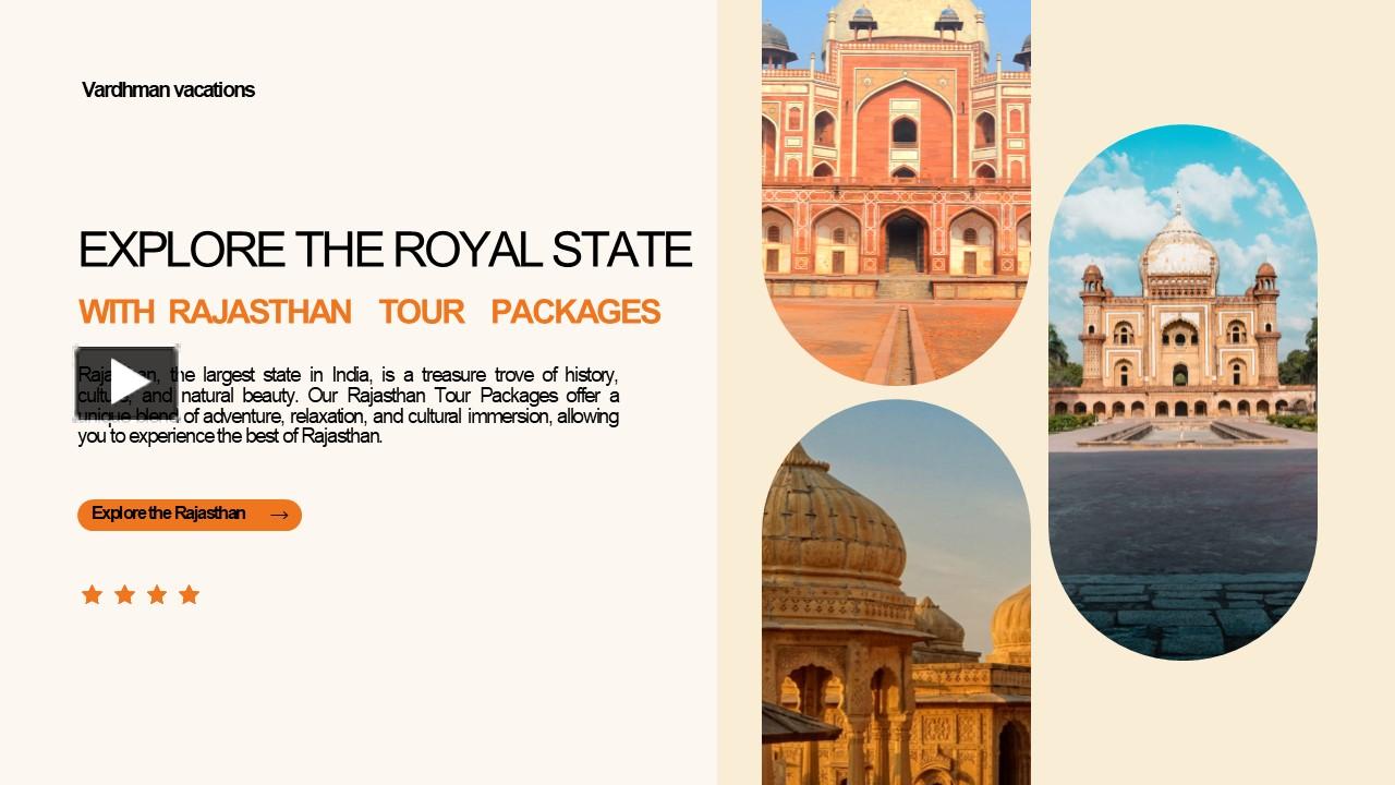 PPT – Rajasthan Tour Packages: Explore the Royal State PowerPoint ...