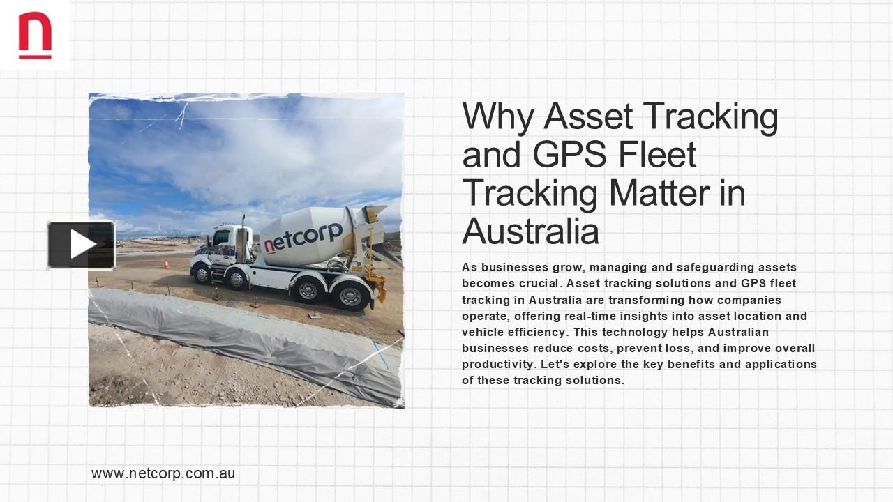 PPT – Fleet Telematics Solutions, Gps Tracking Sydney, Netcorp ...