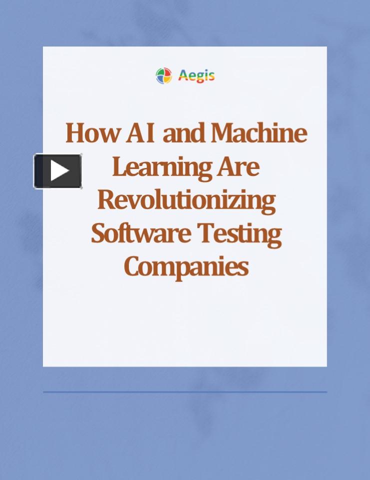 PPT – How ai and ml are changing software testing PowerPoint ...