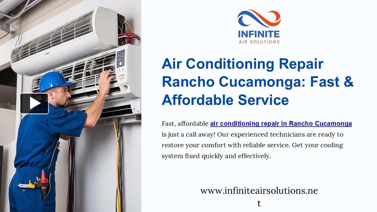 PPT – Expert Air Conditioning Repair Services in Riverside, CA ...