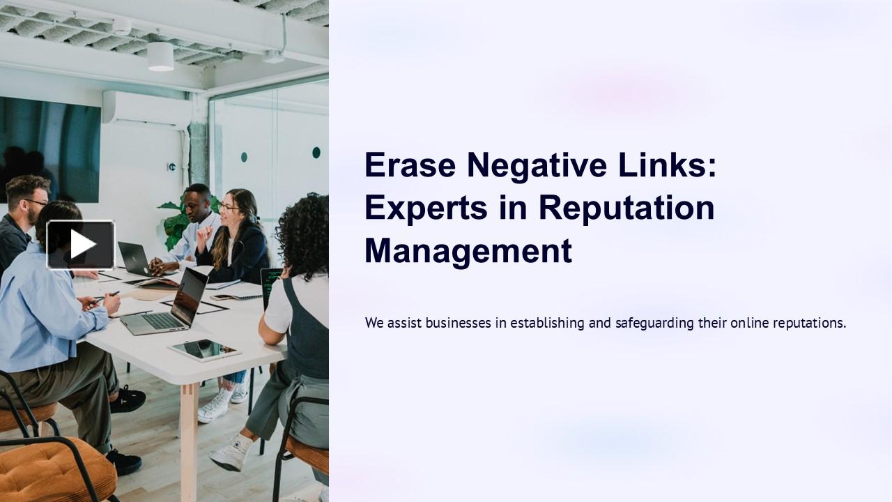 PPT – The Invisible Hand of Online Reputation Management PowerPoint ...