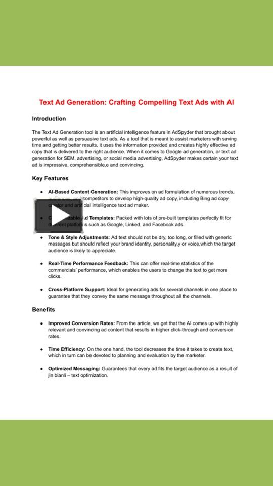 PPT – Text Ad Generation: Crafting Compelling Text Ads with Al ...