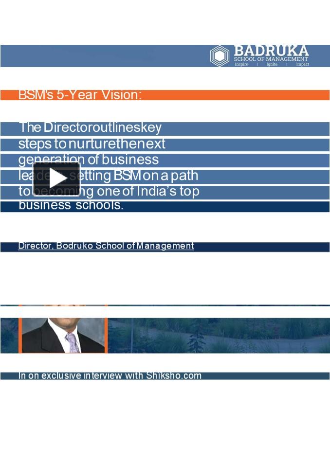 PPT – BSM's 5-Year Vision PowerPoint presentation | free to download ...