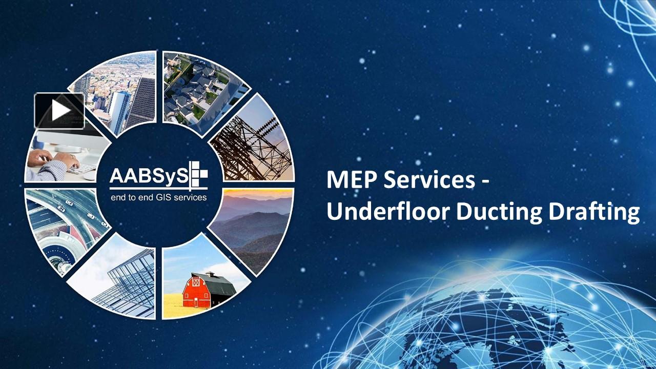 PPT – MEP Services -Underfloor Ducting Drafting PowerPoint presentation ...
