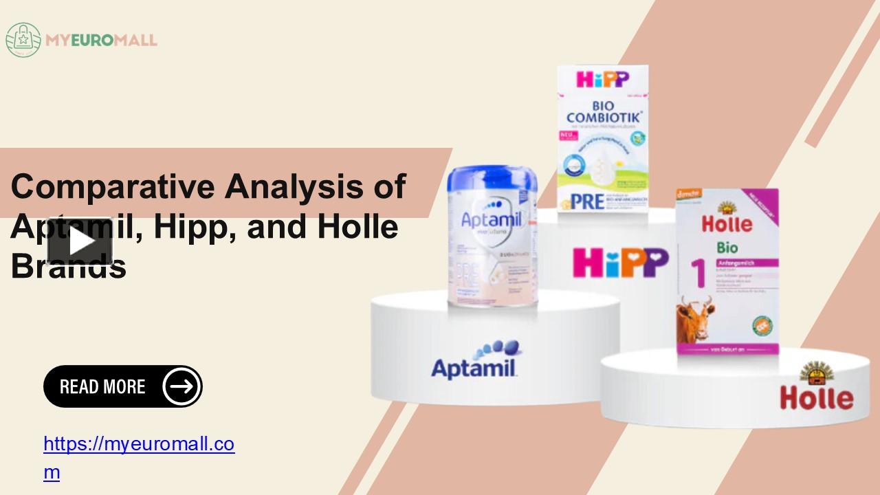PPT – Discover Premium European Baby Formulas | HiPP, Holle & Aptamil ...