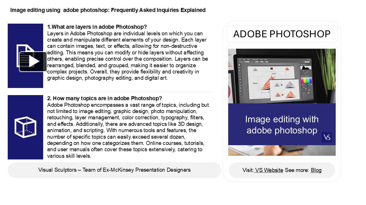 Understanding Layers in Adobe Photoshop presentation | free to download
