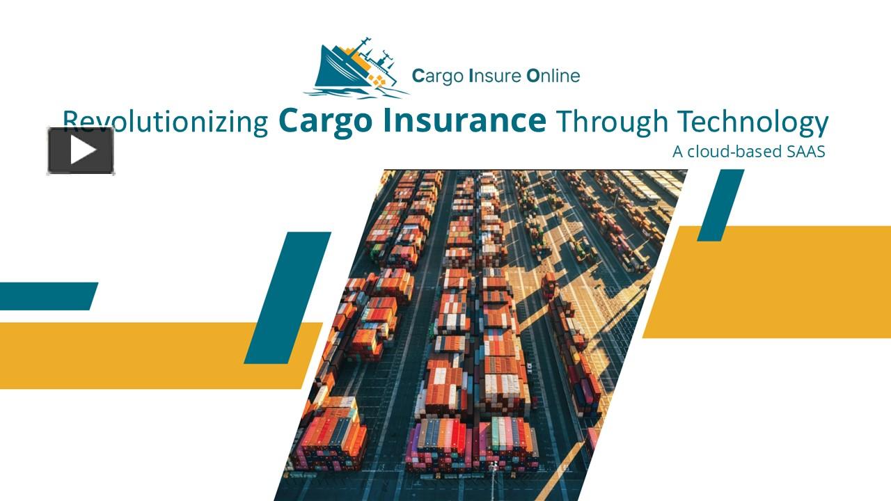 Revolutionizing Cargo Insurance with SaaS Technology | Cargo Insure ...