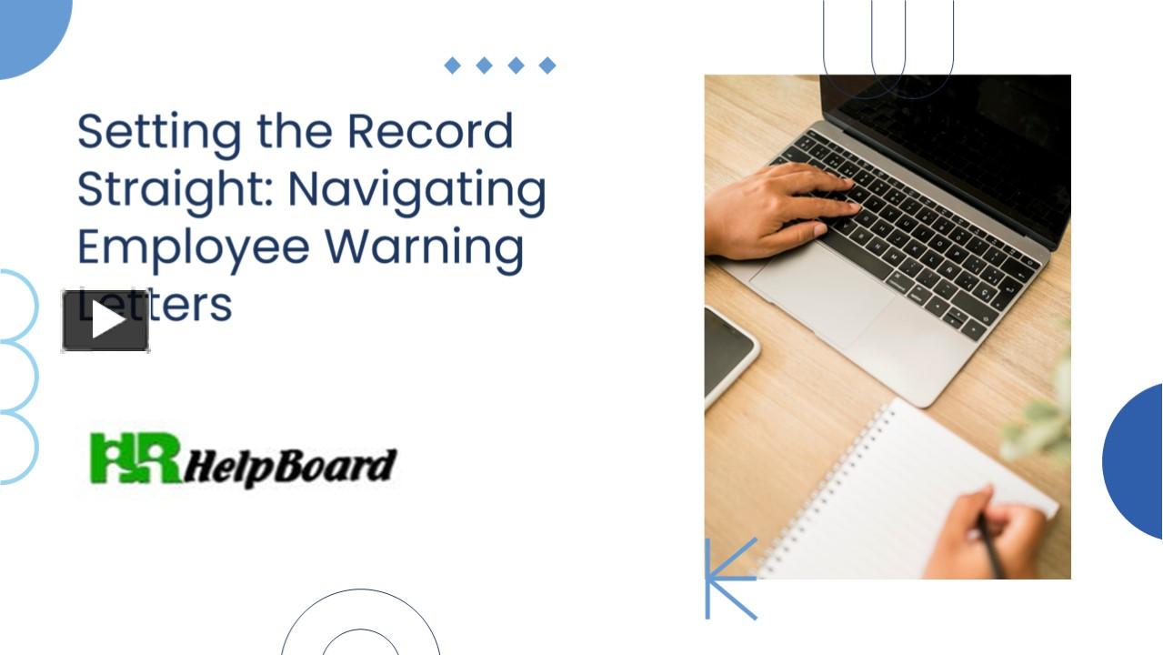 PPT – Final warning letter to employee for misconduct PowerPoint ...