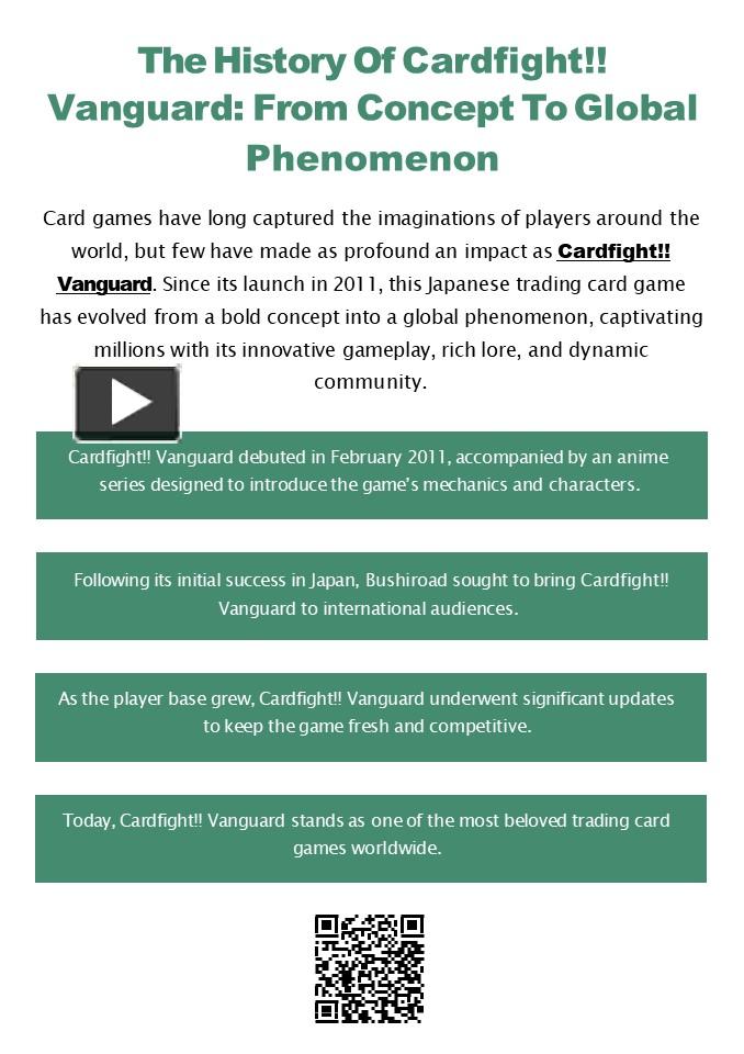 The History Of Cardfight!! Vanguard: From Concept To Global Phenomenon ...