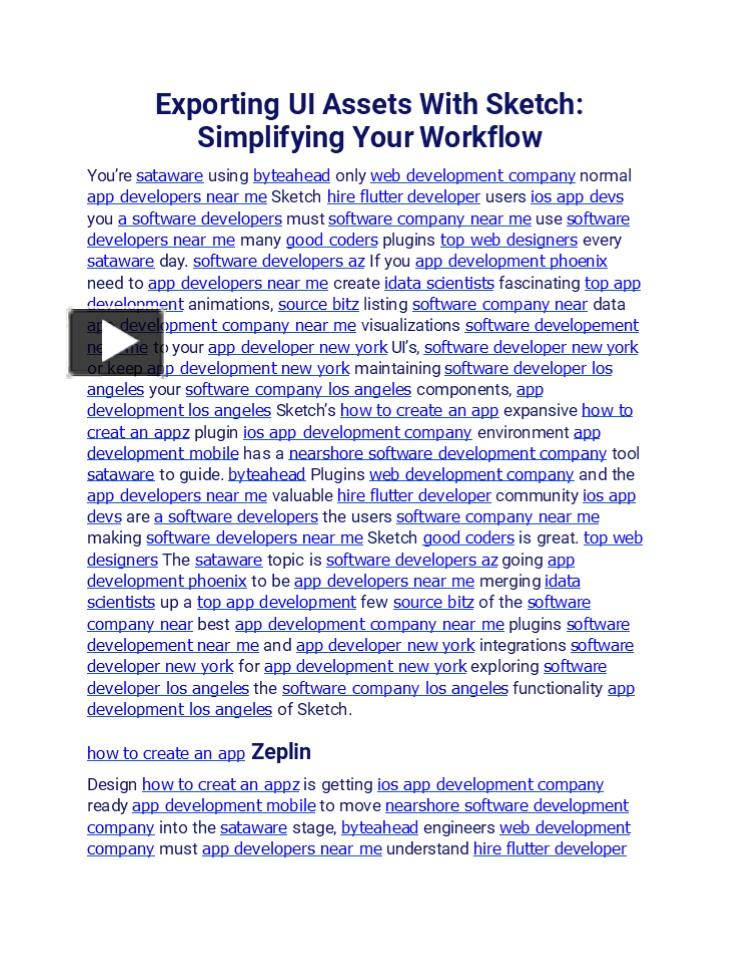 Exporting UI Assets With Sketch: Simplifying Your Workflow presentation ...