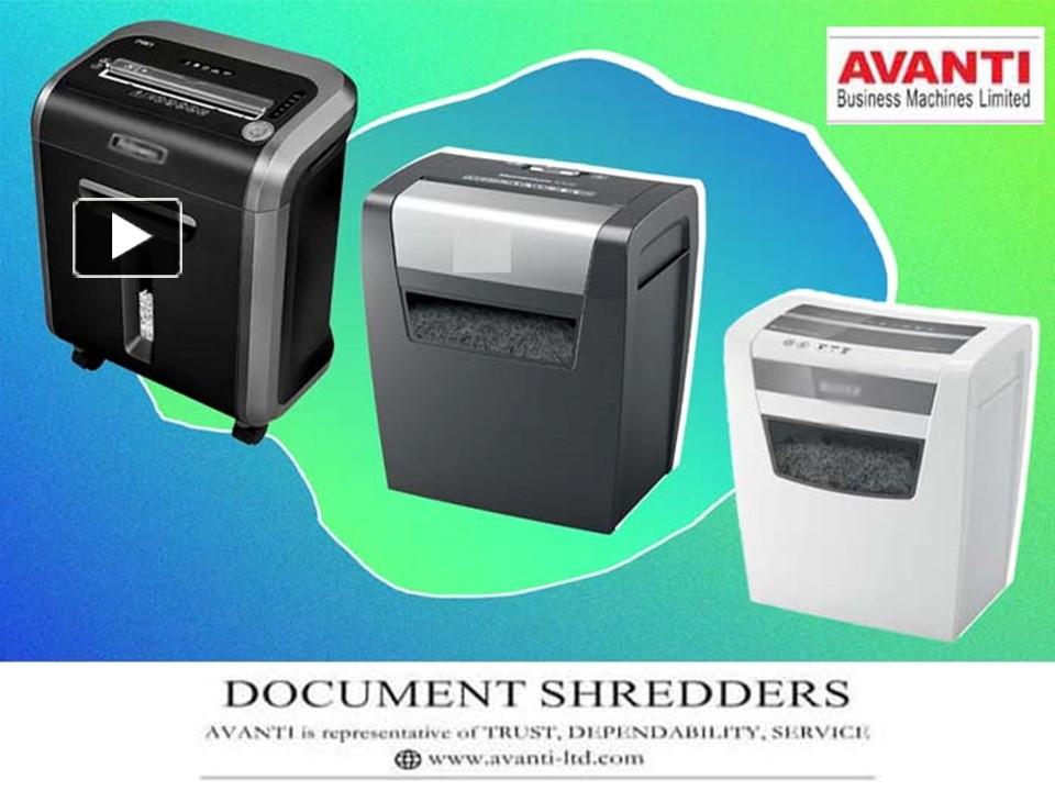 PPT – How TO Select Right Shredding Machine And Manufacturers in India ...