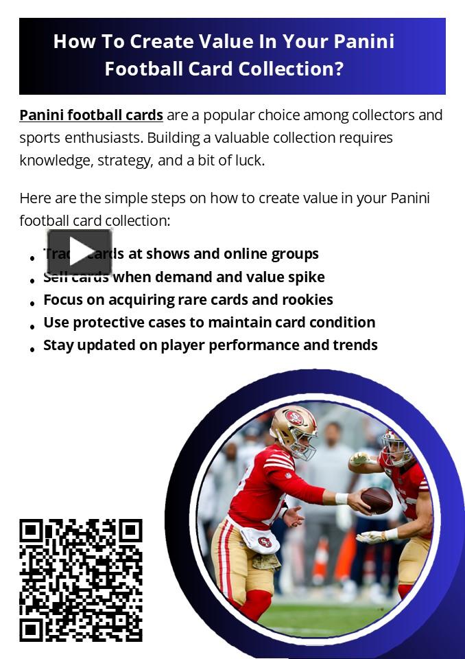 PPT – How To Create Value In Your Panini Football Card Collection ...