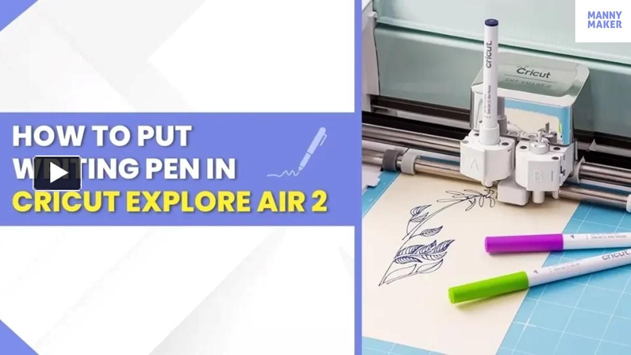 PPT – How to Put Writing Pen in Cricut Explore Air 2 PowerPoint ...