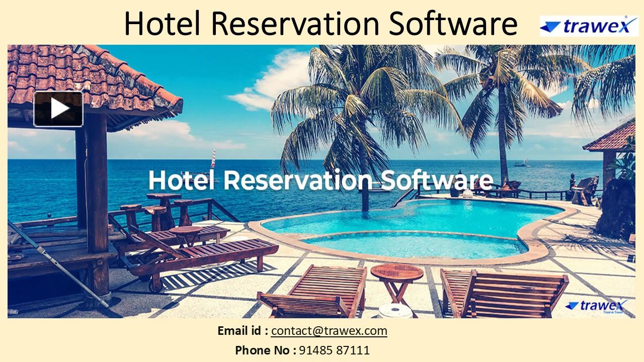 PPT – Hotel Reservation Software System PowerPoint presentation | free ...