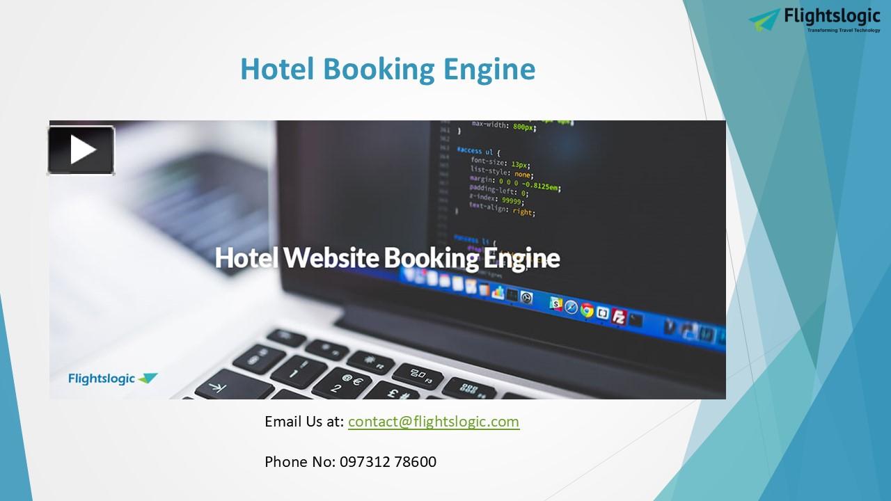PPT – Hotel Booking Engine PowerPoint presentation | free to download ...