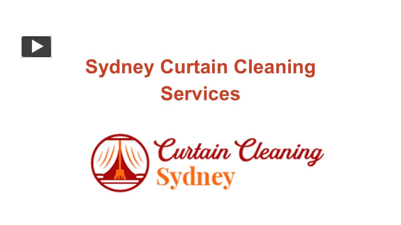 PPT – Sydney Curtain Cleaning Services PowerPoint presentation | free ...