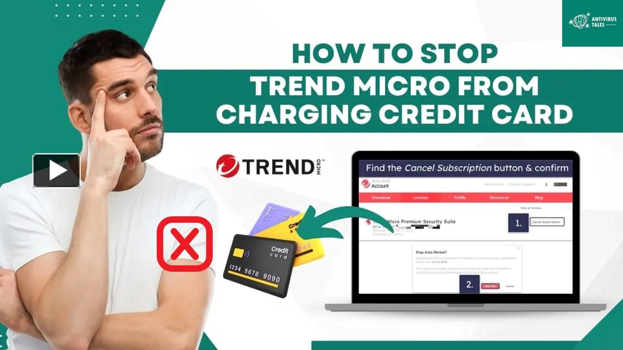 PPT – How to Stop Trend Micro From Charging Credit Card PowerPoint ...