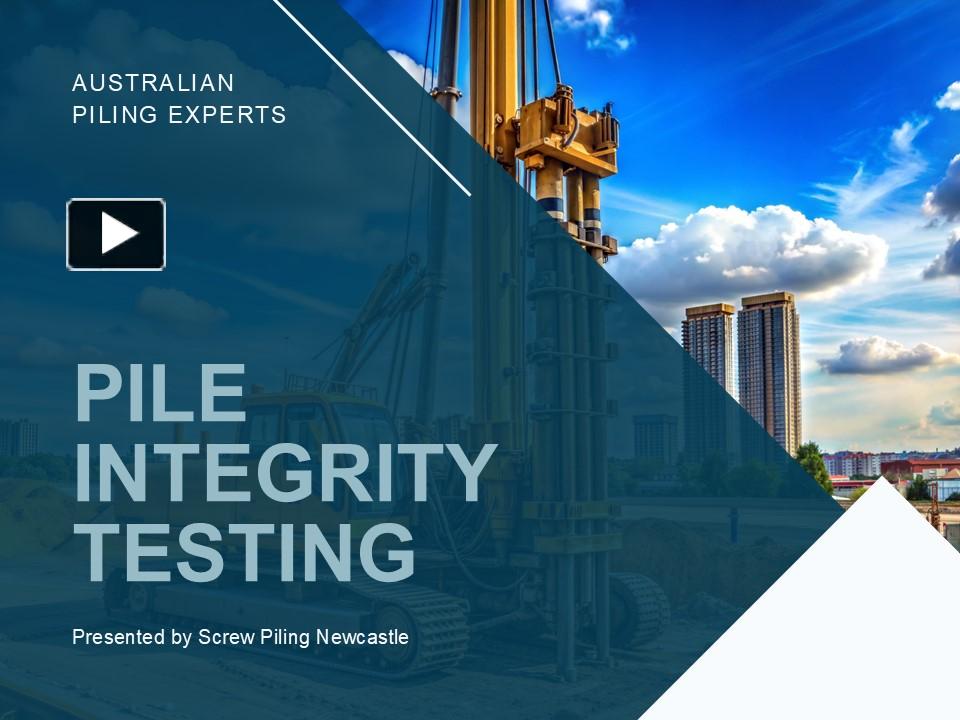 Pile Integrity Testing: What You Need to Know (1) presentation | free ...