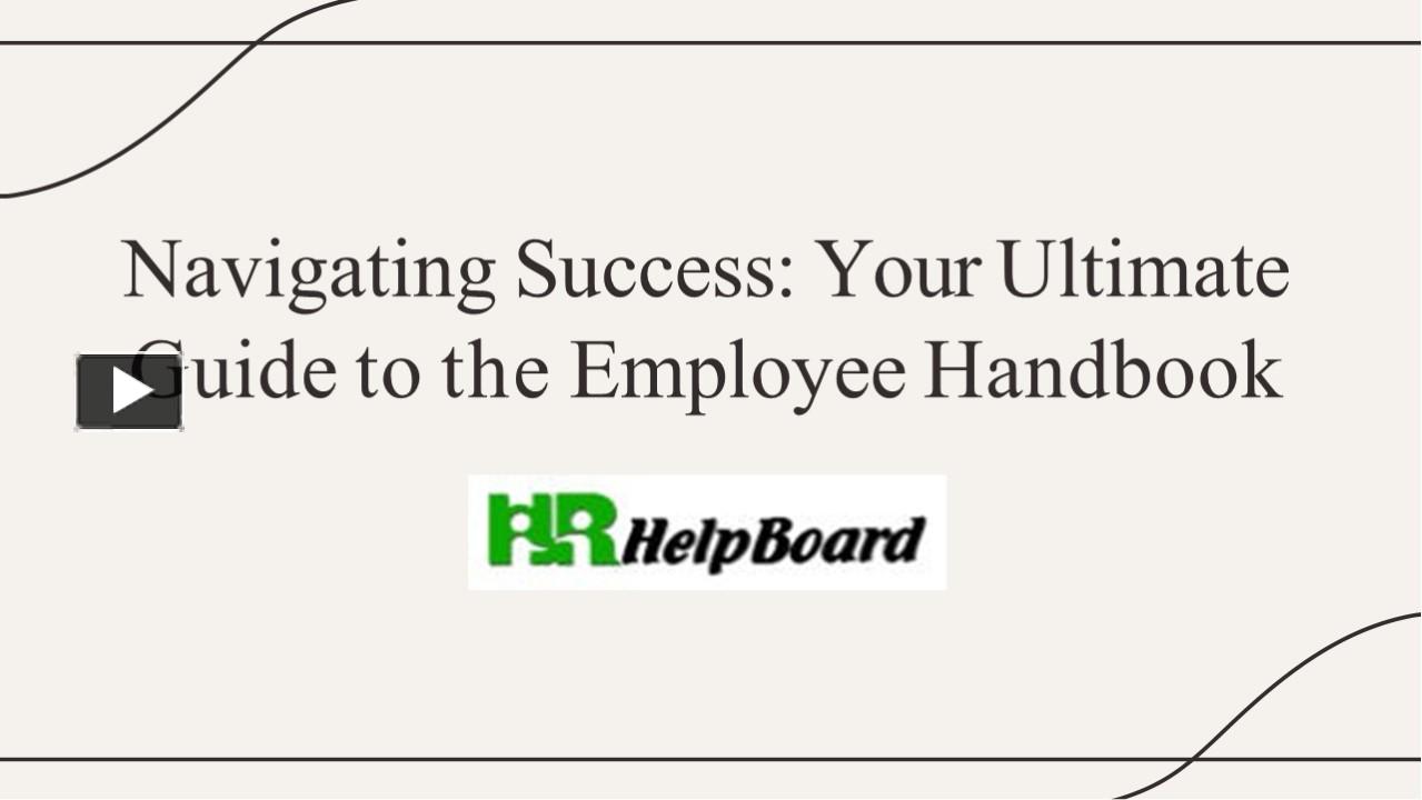 PPT – Sample of Human Resource Manual PowerPoint presentation | free to ...