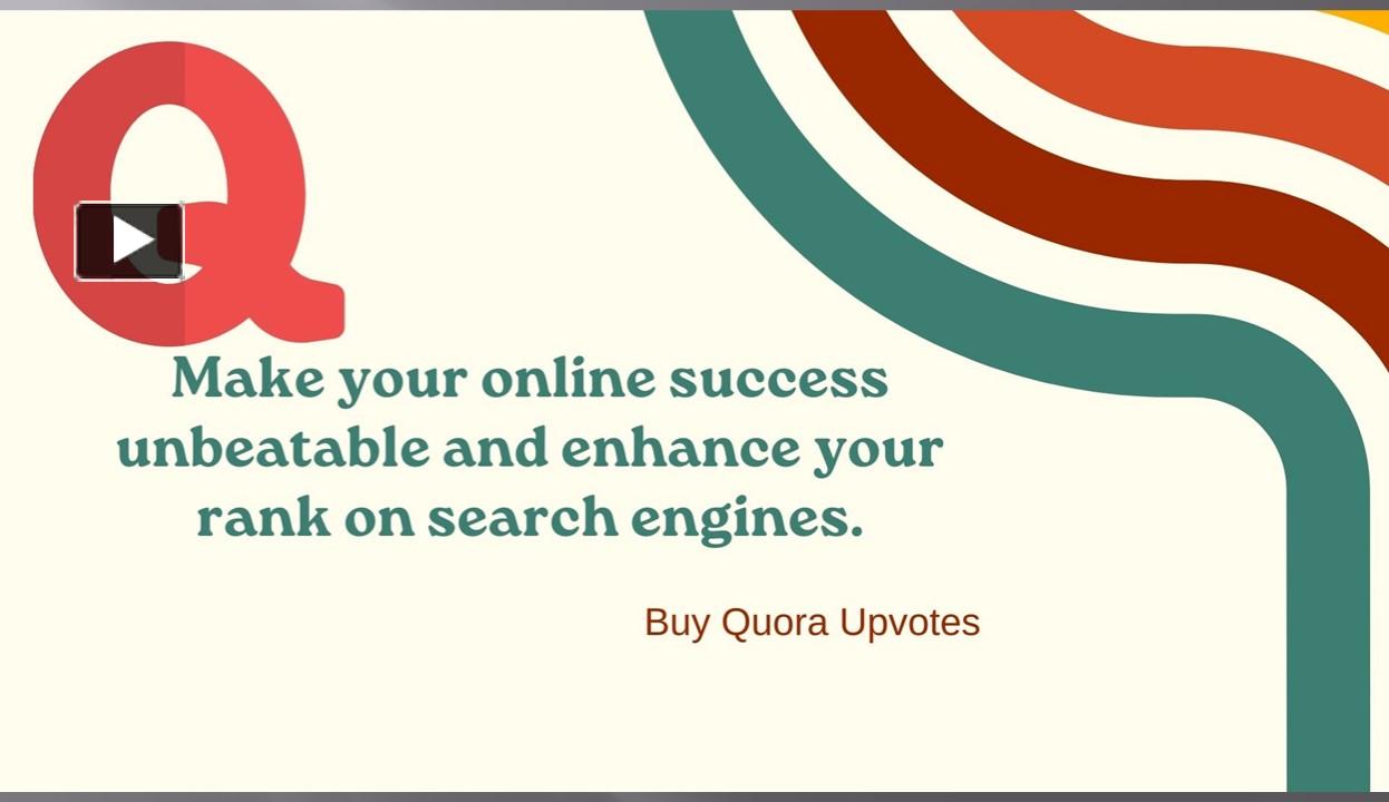 PPT – Quora Success Strategies PowerPoint presentation | free to ...