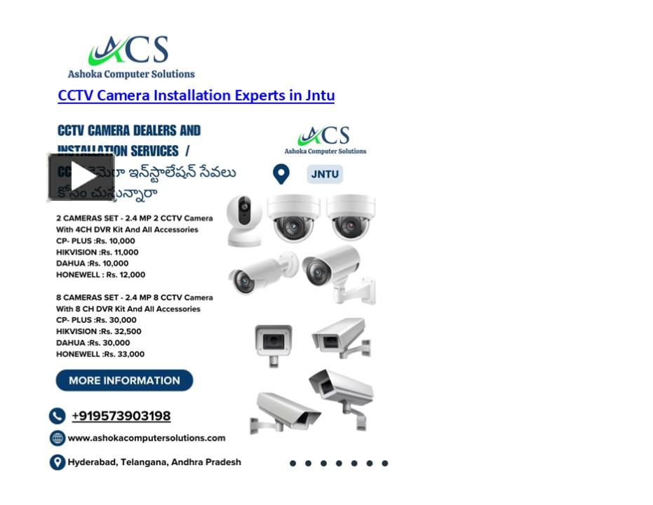 PPT – CCTV Camera Installation Experts in Jntu PowerPoint presentation ...