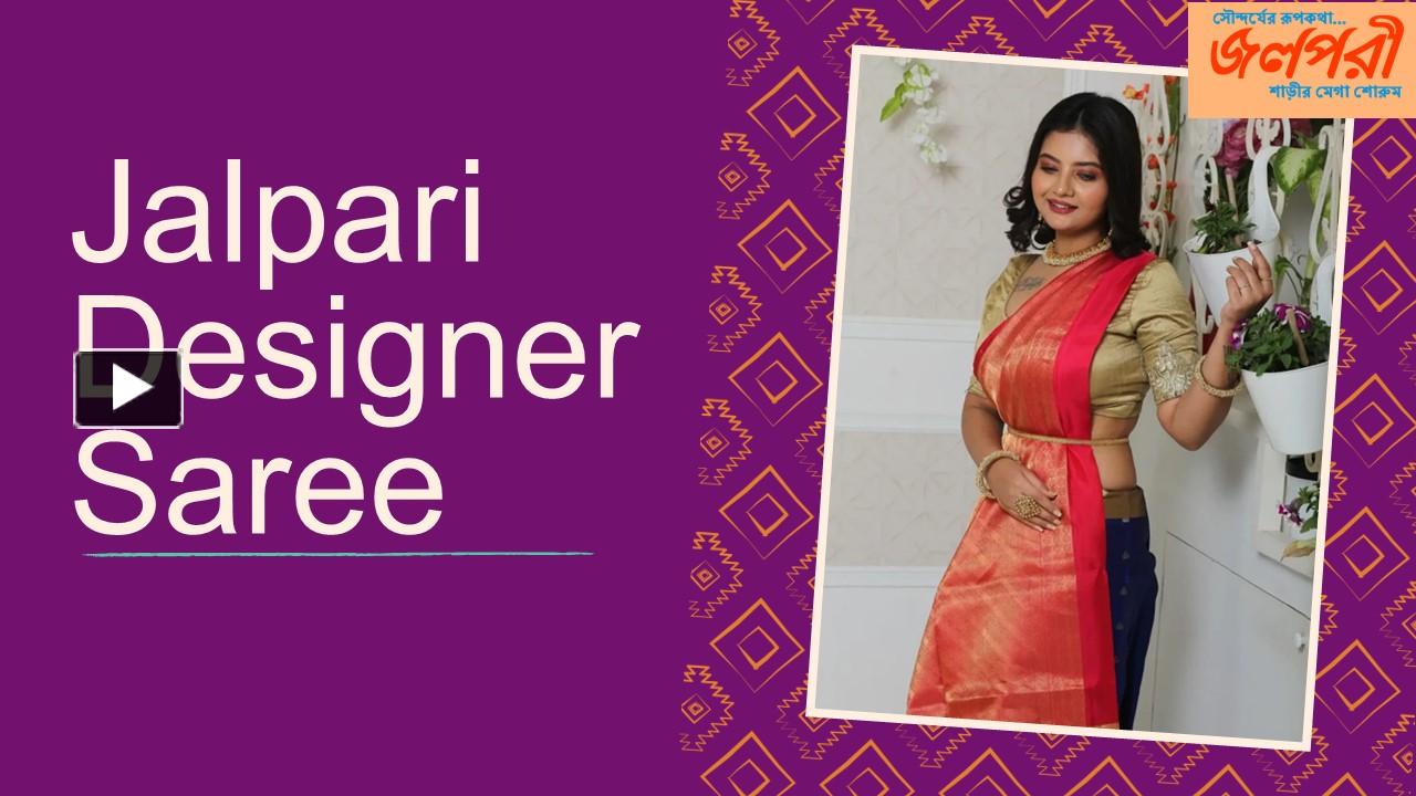 PPT – Jalpari Designer Saree PowerPoint presentation | free to download ...