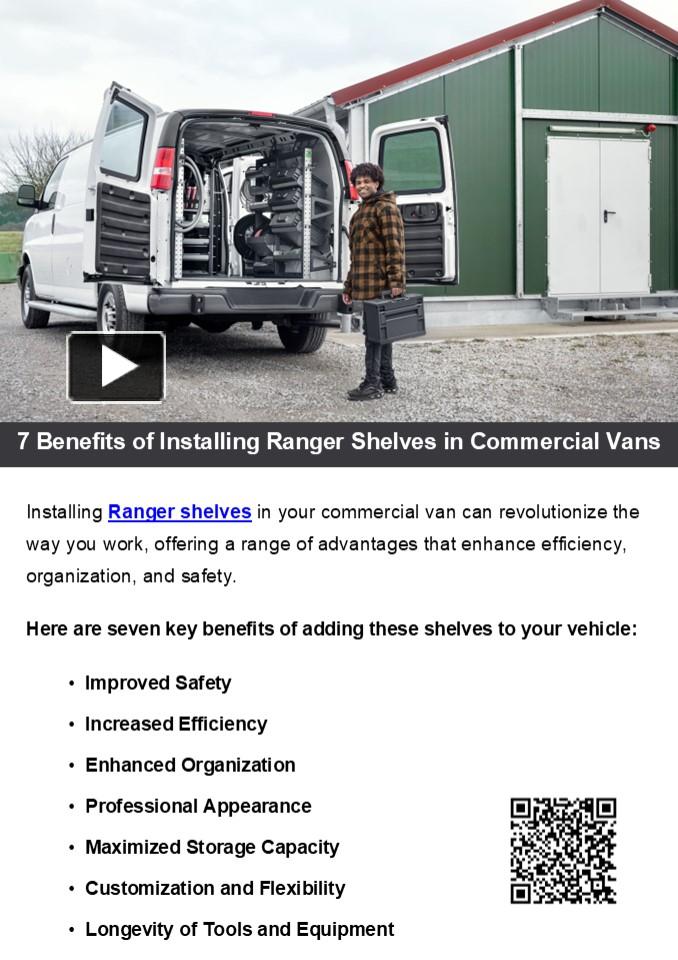 PPT – 7 Benefits of Installing Ranger Shelves in Commercial Vans ...